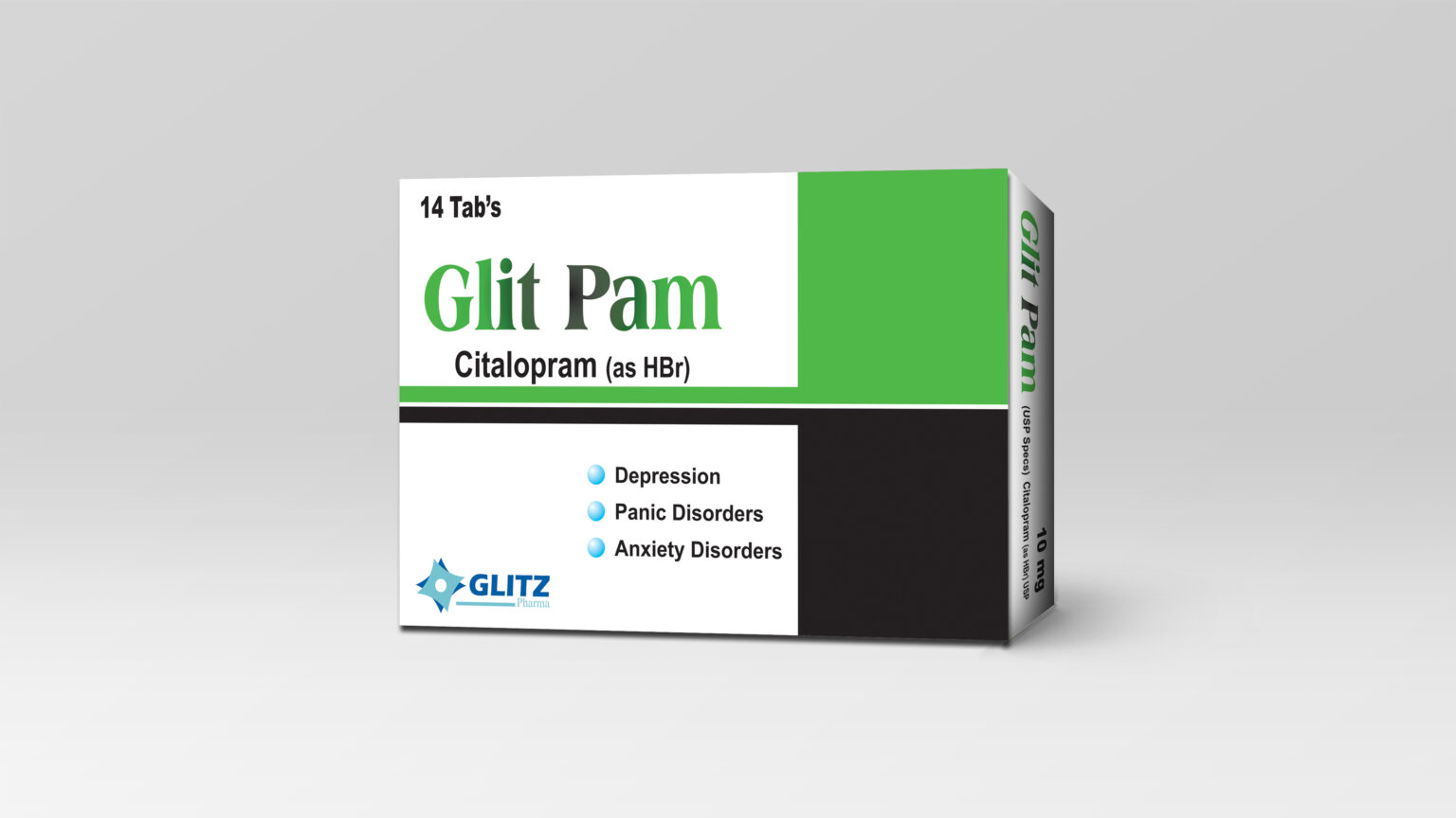 Glit pam 10mg Tablet – Glitz Pharma