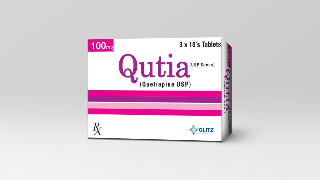 Qutia 100mg Tablet – Glitz Pharma